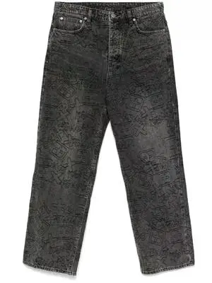 Ksubi Maxx Stencil Stitch Jeans