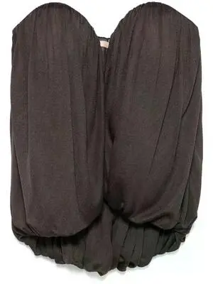 Giuseppe Di Morabito Draped Strapless Top