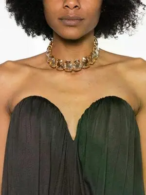 Giuseppe Di Morabito Draped Strapless Top