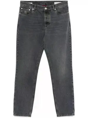Brunello Cucinelli Logo-embroidered Jeans