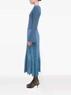 Simkhai Damoni Midi Dress - Blue