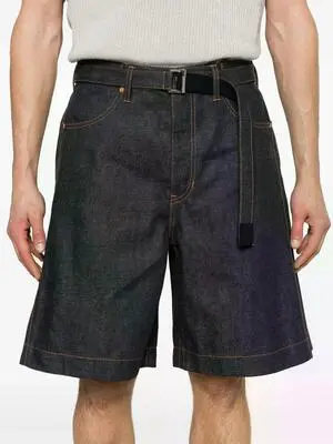 Sacai Denim Shorts - Blue