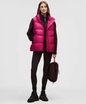 Lululemon Featherweight 900-down-fill Puffer Vest - Calypso Pink