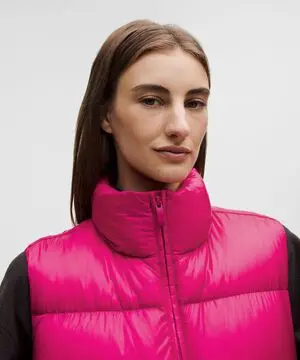 Lululemon Featherweight 900-down-fill Puffer Vest - Calypso Pink