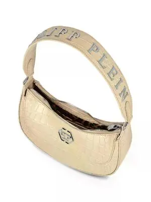 Philipp Plein Galaxy Crocodile-embossed Tote Bag - Neutrals