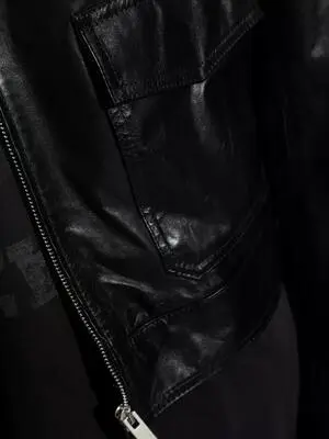 MAISON MARGIELA Zip-up Leather Jacket
