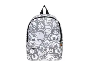 A BATHING APE Hard Medium Backpack - White