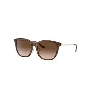 Ray-ban Sunglasses With Brown Lenses - Gold