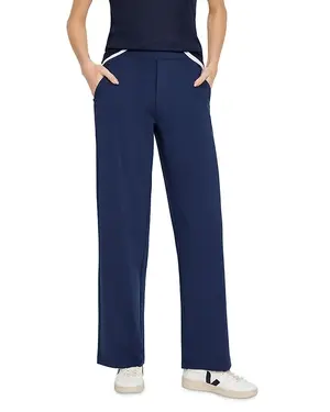 NIC+ZOE Flexfit Wide Leg Trousers - Ink
