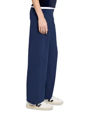 NIC+ZOE Flexfit Wide Leg Trousers - Ink
