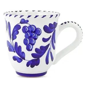VIETRI Arezzo Aqua Mug - Blue