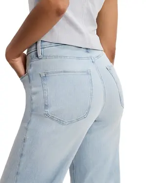 Good American Good Waist Palazzo Jeans - Indigo
