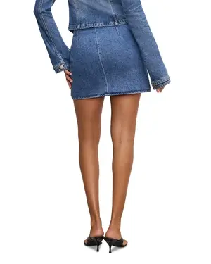 Good American Denim Mini Skirt