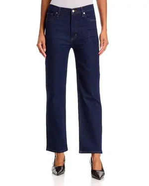 FRAME Le Sleek Straight Leg Jeans Rinse