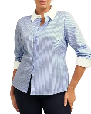 HOBBS LONDON Victoria Shirt - Pale Blue