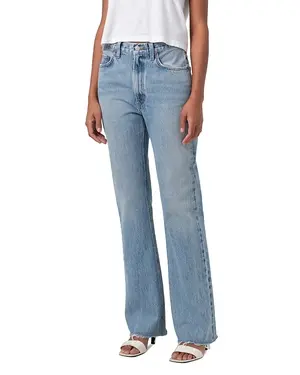 AGOLDE Leena Mid-rise Bootcut Jeans - Stage
