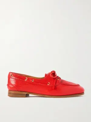 Bally Pathy Leather Boat Shoes