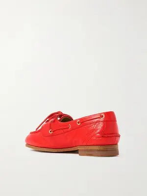 Bally Pathy Leather Boat Shoes