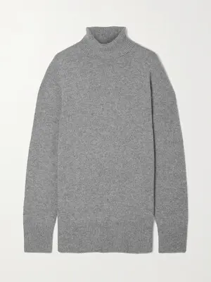 THE ROW Essentials Stepny Wool And Cashmere-blend Turtleneck Sweater