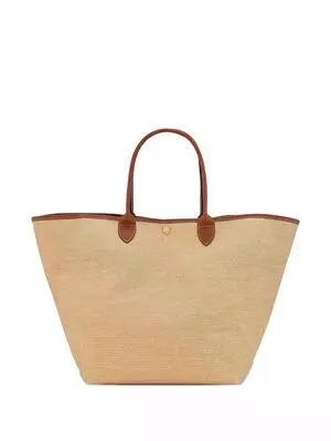Longchamp Le Pliage Collection Large Basket Tote Bag - Neutrals