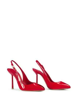 LE SILLA 100mm Clivage Slingback Pumps - Red