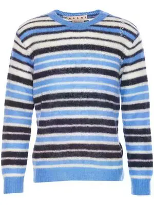 Marni Striped Pullover - Blue