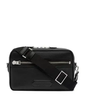 TOM FORD Leather Traveller Messenger Bag