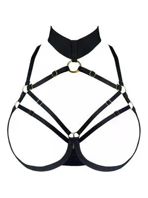 BORDELLE Strap Bra - Black