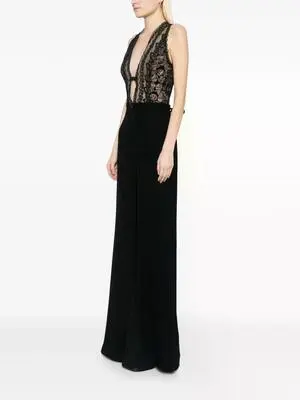 SAIID KOBEISY Lace Jumpsuit