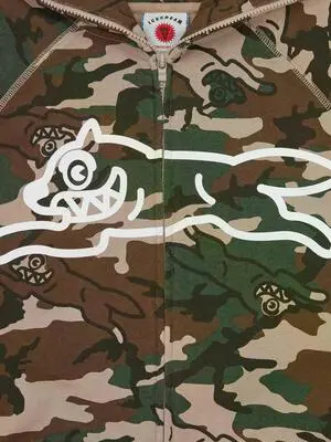 ICECREAM Camouflage-print Hoodie