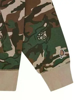 ICECREAM Camouflage-print Hoodie
