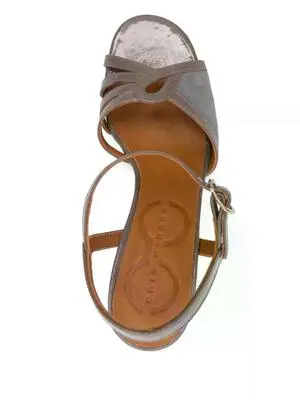 Chie Mihara 90mm Belulu Sandals - Grey