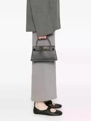 Tory Burch Small Lee Radziwill Tote - Black