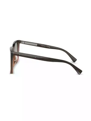 Brunello Cucinelli Bc4007s Square-frame Sunglasses - Black