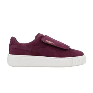 PUMA Suede Platform Strap Sneakers