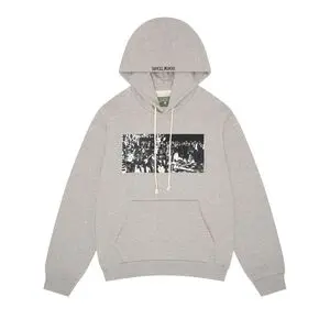 DENIM TEARS X Arthur Jafa Black Entertainment Hoodie - Grey