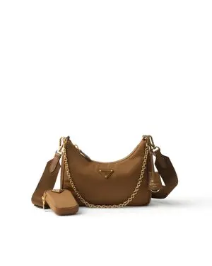 Prada Re-edition 2005 Re-nylon Bag - Brown