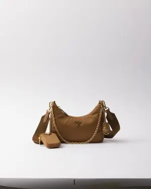 Prada Re-edition 2005 Re-nylon Bag - Brown