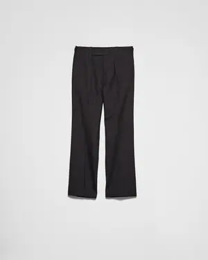 Prada Mohair And Silk Pants