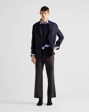 Prada Mohair And Silk Pants