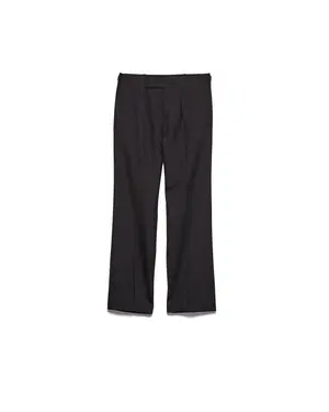 Prada Mohair And Silk Pants - Grey
