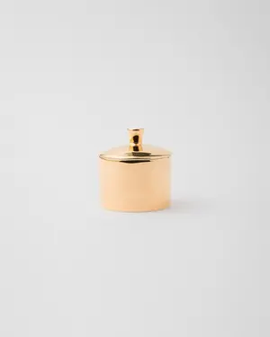 Prada Porcelain Sugar Bowl - Gold