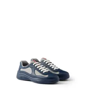 LINEA ROSSA America's Cup Soft Rubber And Bike Fabric Sneakers - Blue