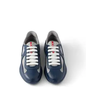 LINEA ROSSA America's Cup Soft Rubber And Bike Fabric Sneakers