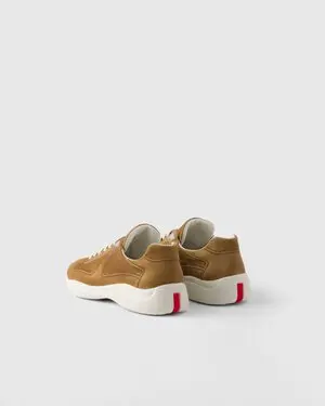 Prada America's Cup Sneakers - Cinnamon