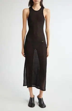 Eckhaus Latta Spiral Sleeveless Dress