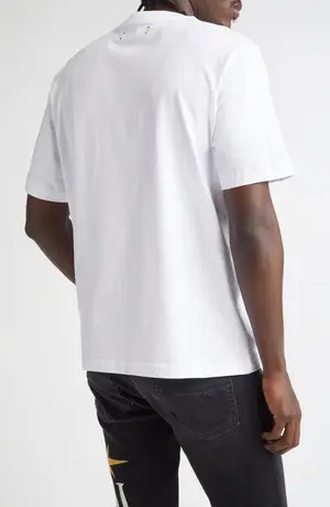 Amiri Script Logo Graphic T-shirt