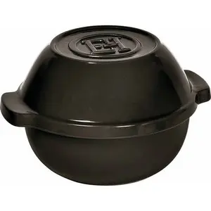 EMILE HENRY Bread & Potato Pot Charcoal