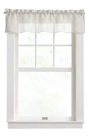 Dkny Classic Sheer Valance - Linen