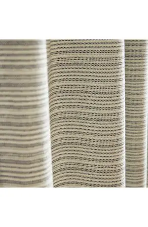 DKNY PURE Stream Set Of 2 Stripe Cotton Curtain Panels